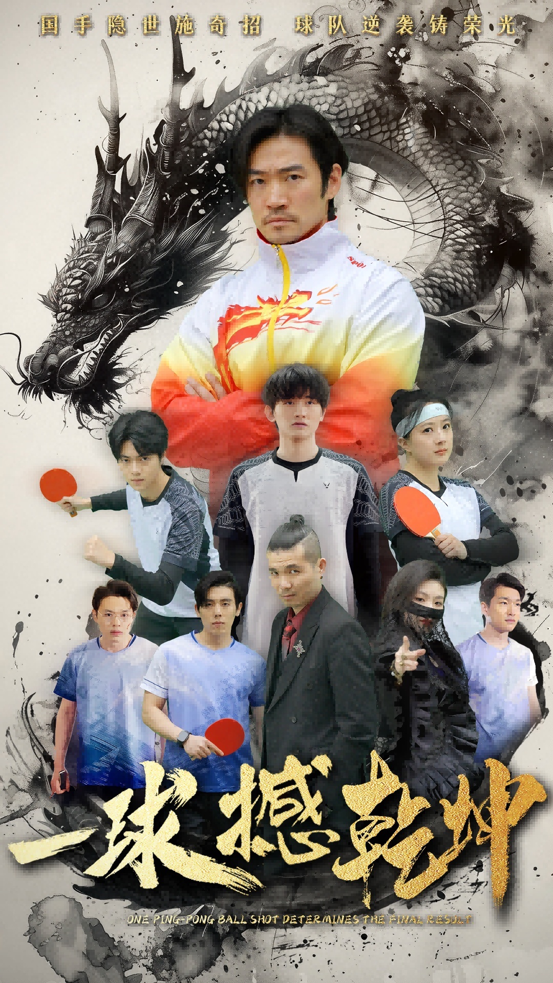 Мини-дорама Решающий мяч (One Ping-Pong Ball Shot Determines the Final ...